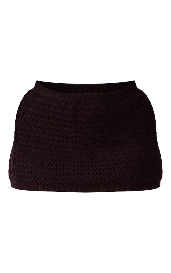 Shape Chocolate Brown Bodycon Micro Mini Skirt | Shape ...