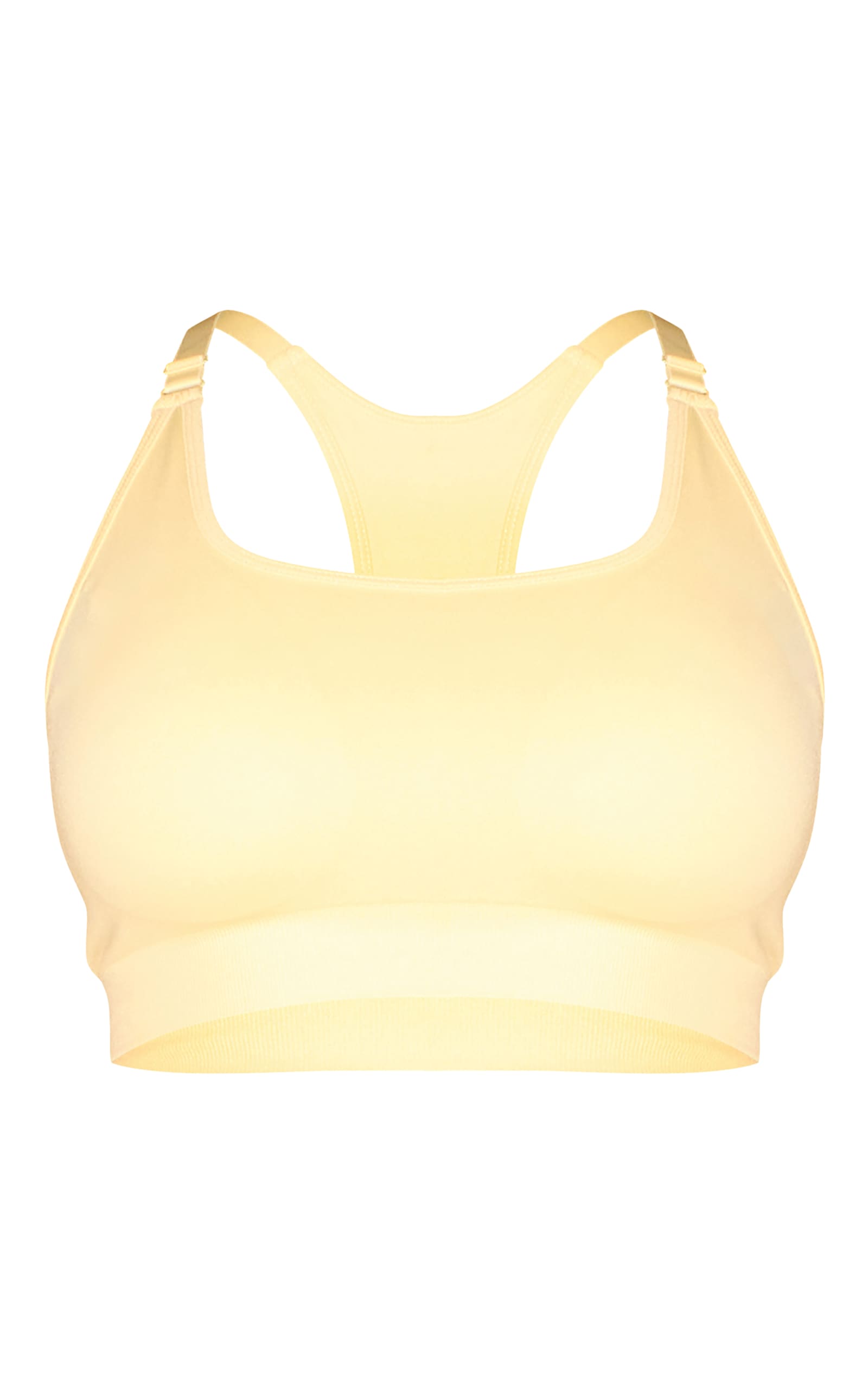 Shape Butter Yellow Seamless Active Cupped Bra | Shape | PLT USA
