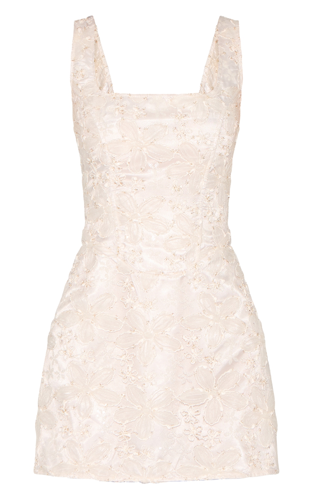 Stone Floral Jacquard Shift Dress | Dresses | PLT