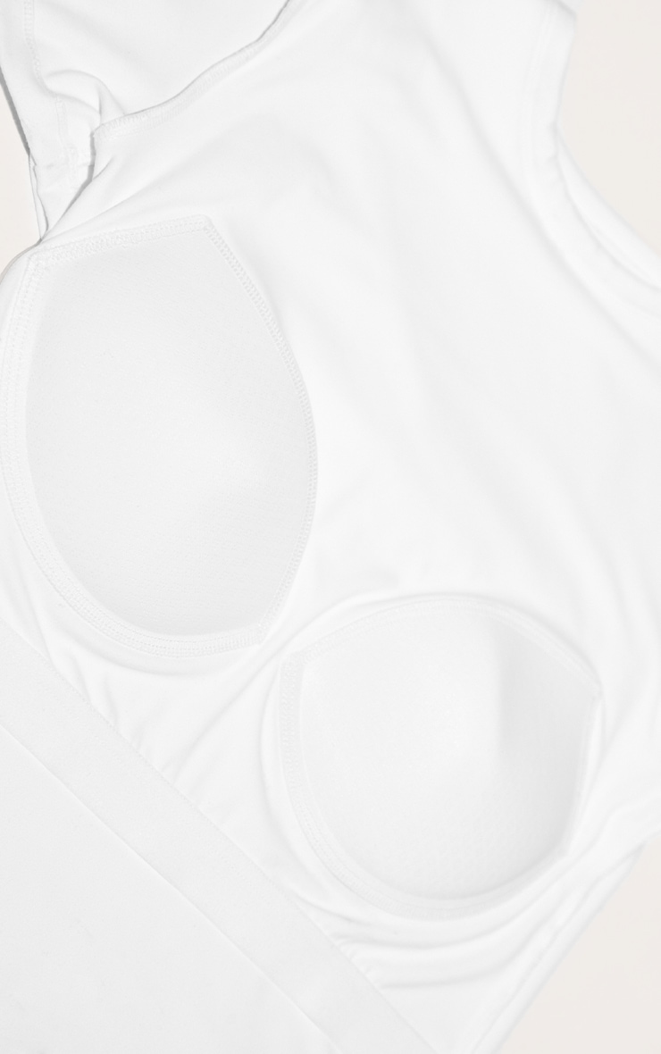 Shape White Built In Bra Sculpt Boat Neck Top | Shape ...