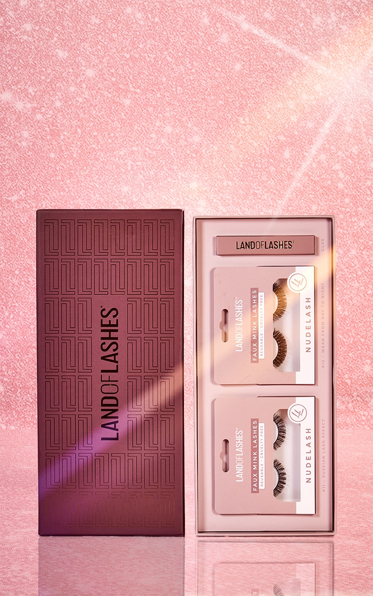 Land Of Lashes Nude Lash Gift Set | Beauty | PrettyLittleThing