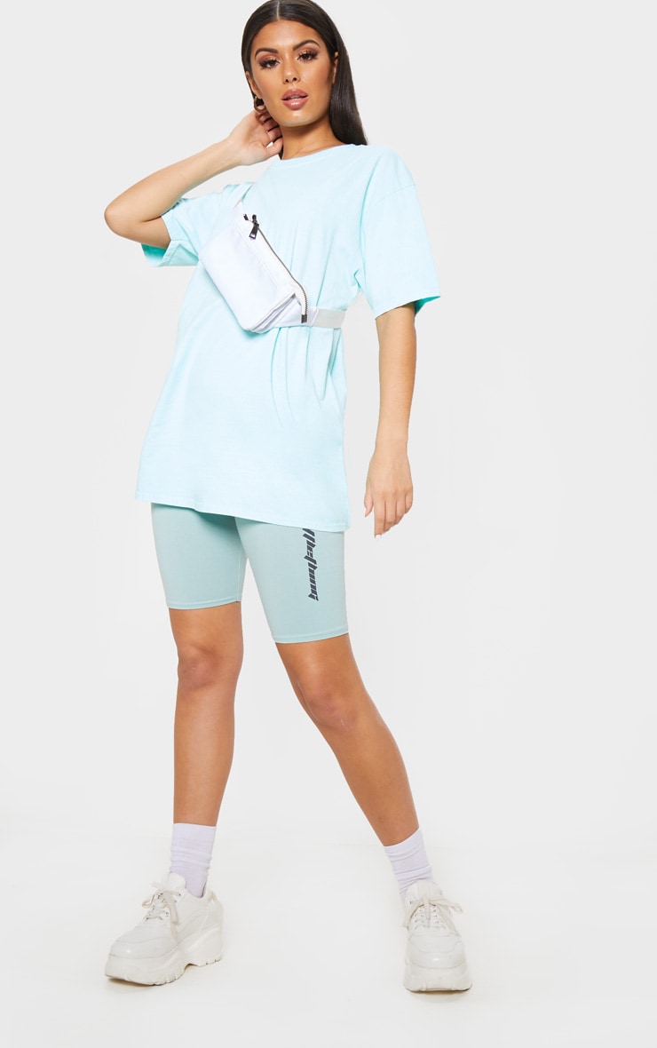 Mint Oversized T Shirt | Tops | PrettyLittleThing USA