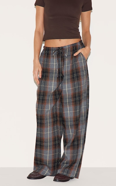 Brown pants | PrettyLittleThing