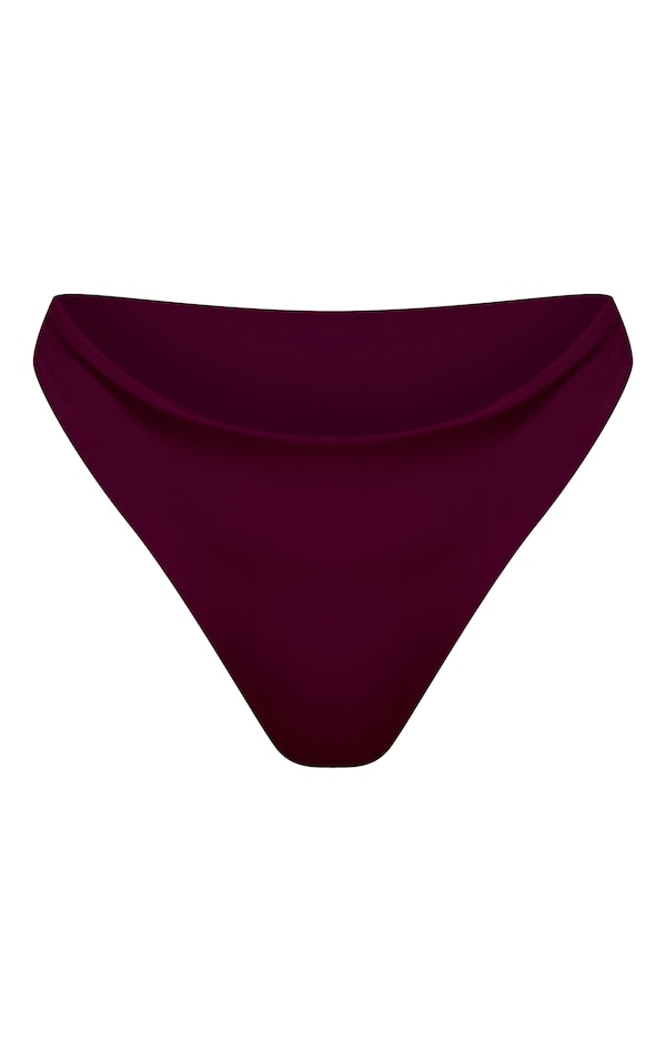 Purple Knot Front Triangle Bikini Top | Swimwear | PLT