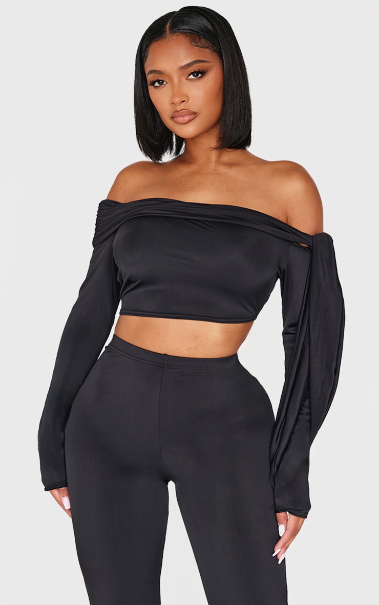 Wrap Tops | Wrap Blouses & Shirts | PrettyLittleThing