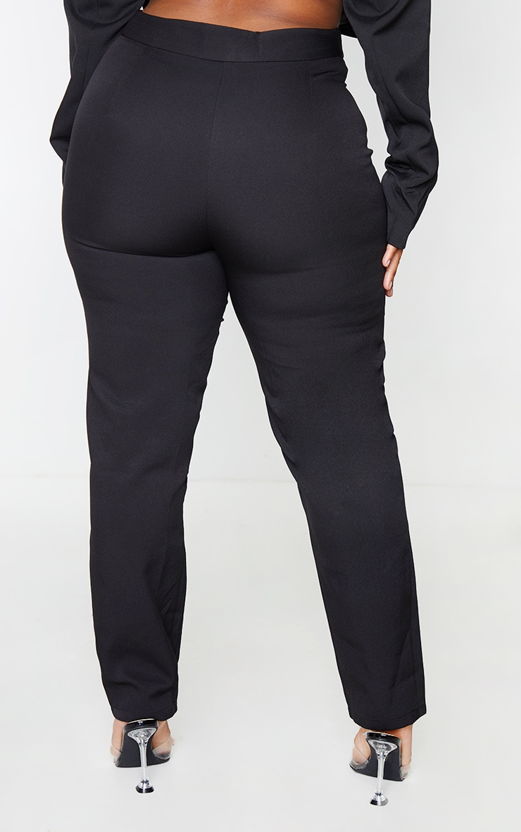 Plus Black Avani Suit Pants | Plus Size | PLT USA