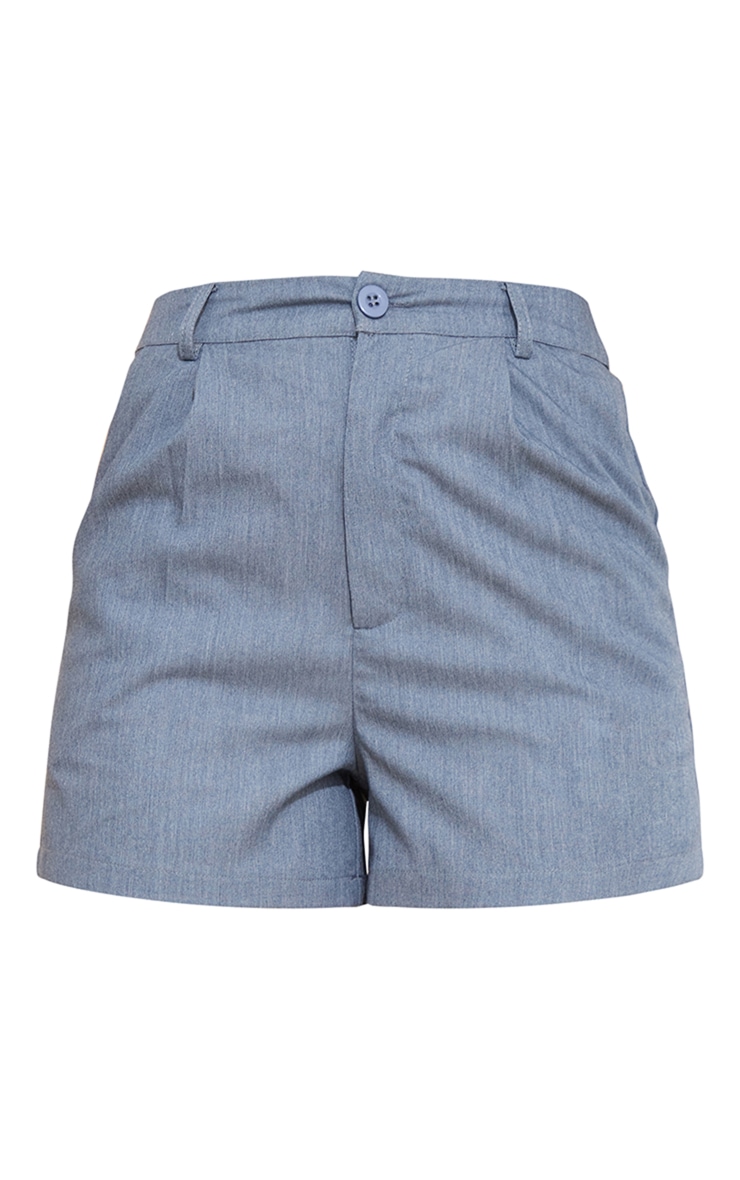 Short de ville ajusté gris tissé | PrettyLittleThing FR