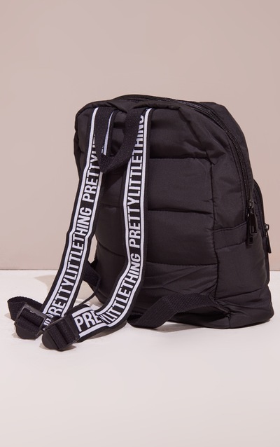 PRETTYLITTLETHING Black Backpack | Accessories | PLT