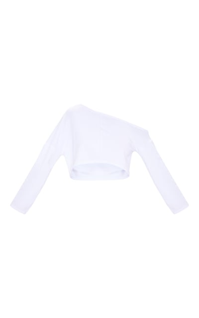 White Off Shoulder Sweater | Tops | PLT