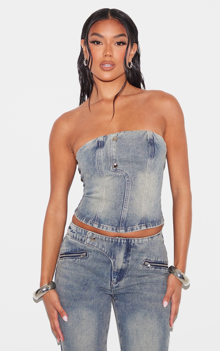 Bandeau Tops | Strapless & Boob Tube Tops | PrettyLittleThing