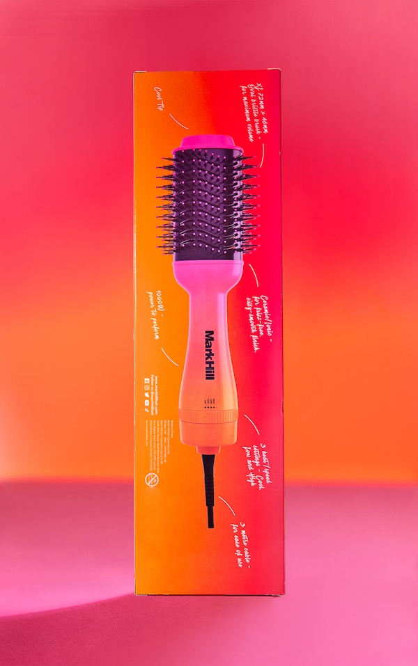 Mark Hill Hot Air Styler Brush Pink And Orange | Beauty | PrettyLittleThing