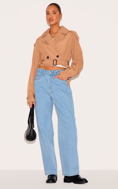 Cropped Trench Coats | PrettyLittleThing