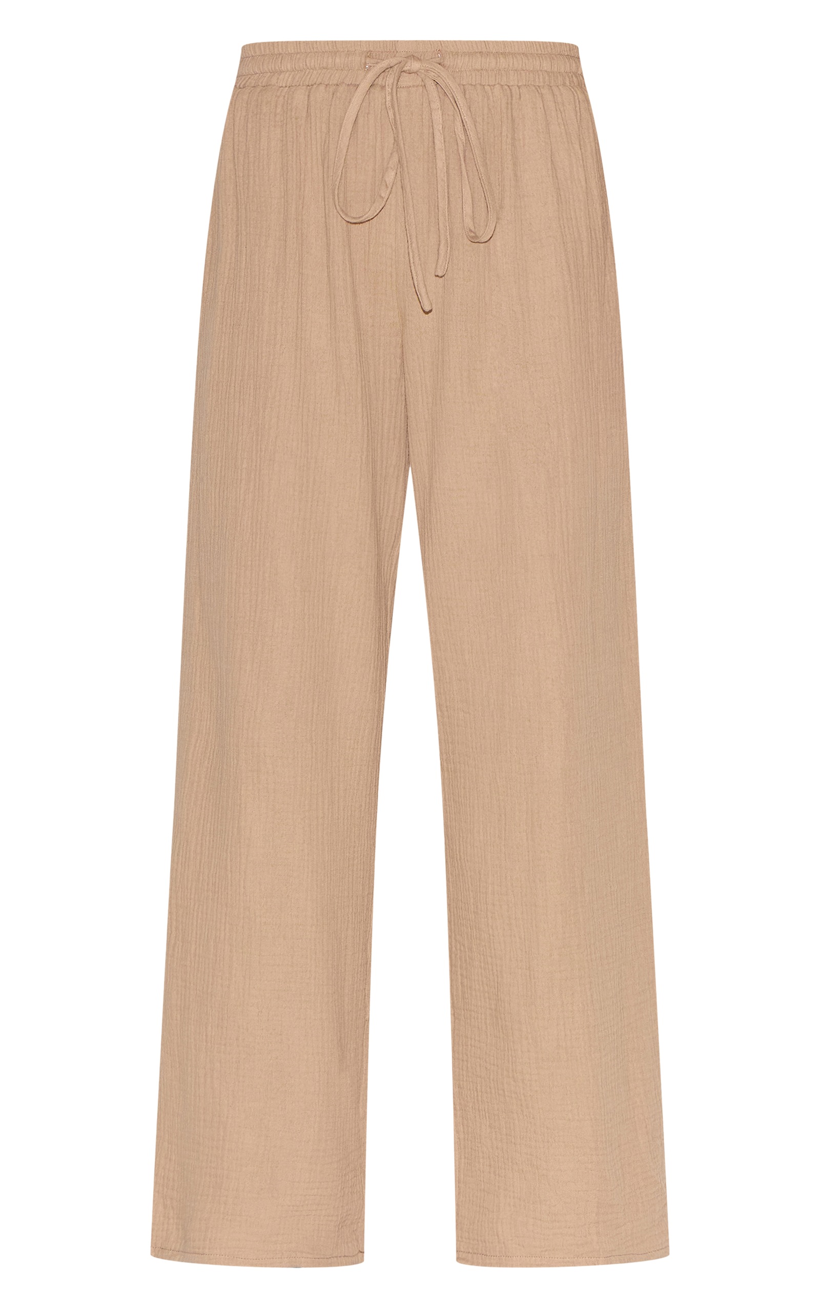 Petite Mushroom Cheesecloth Textured Wide Leg Pant | Petite ...
