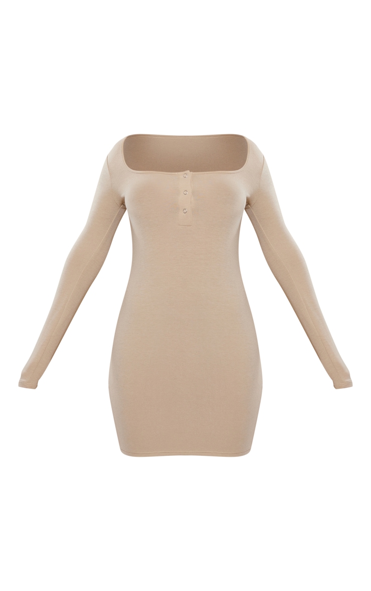 Stone Contour Popper Mini Bodycon Dress | Dresses | PLT