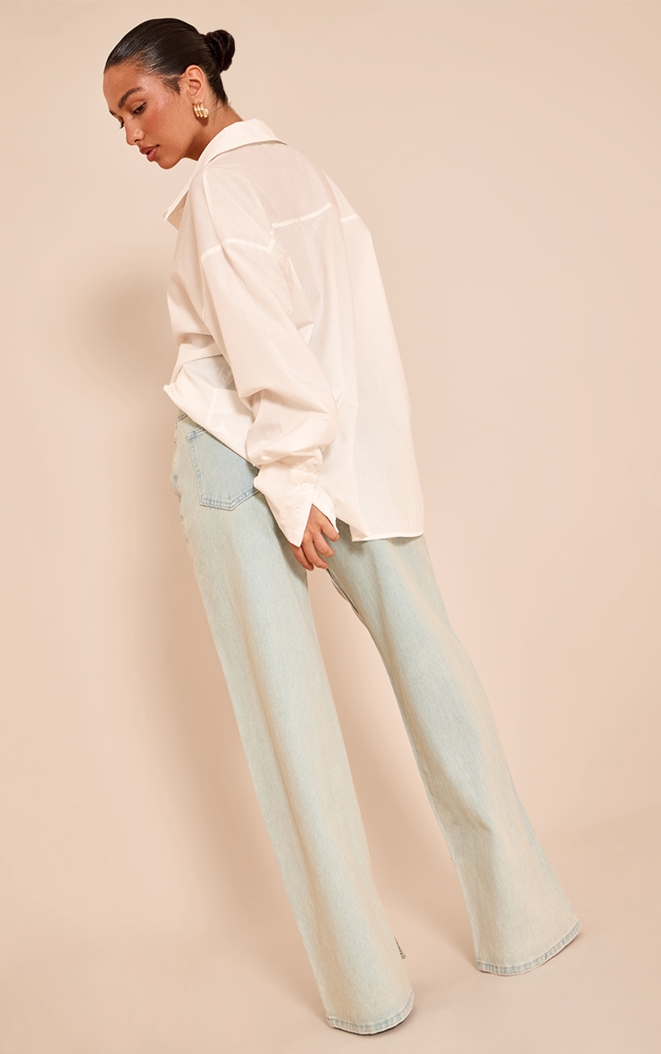 Vintage Wash High Rise Split Hem Boyfriend Jeans | Denim ...