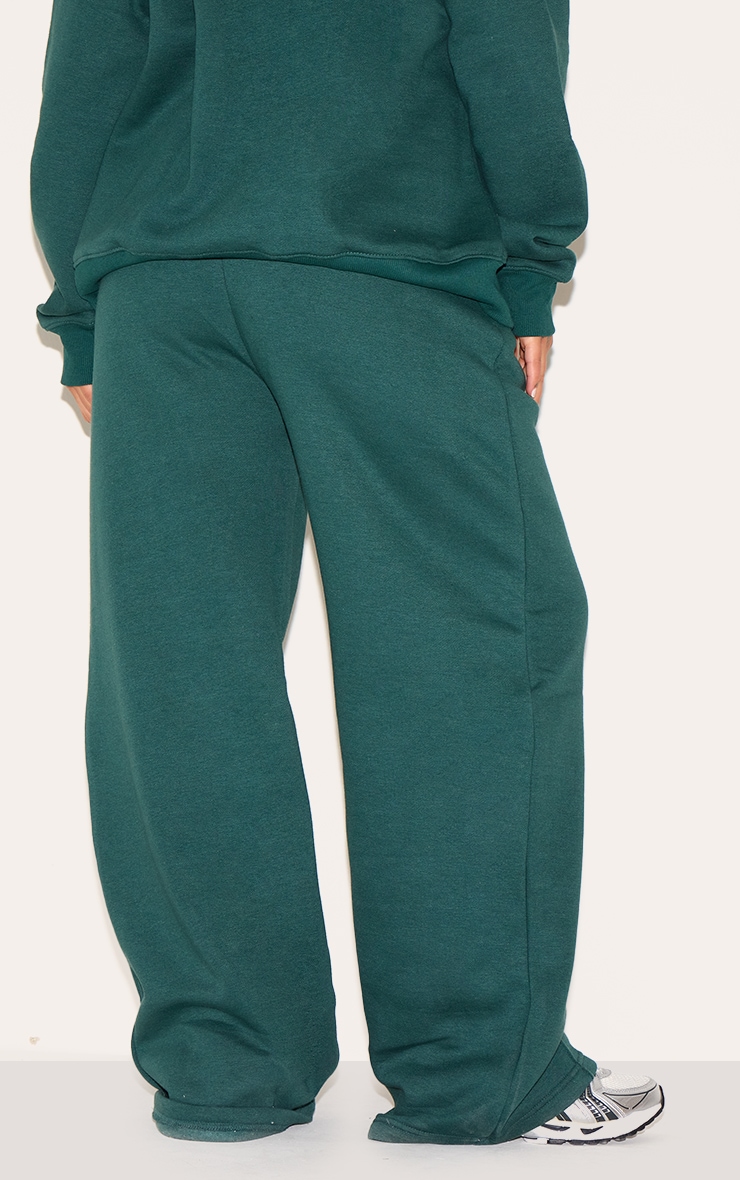 Plus Forest Green Mid Rise Straight Leg Sweatpants | Plus Size ...