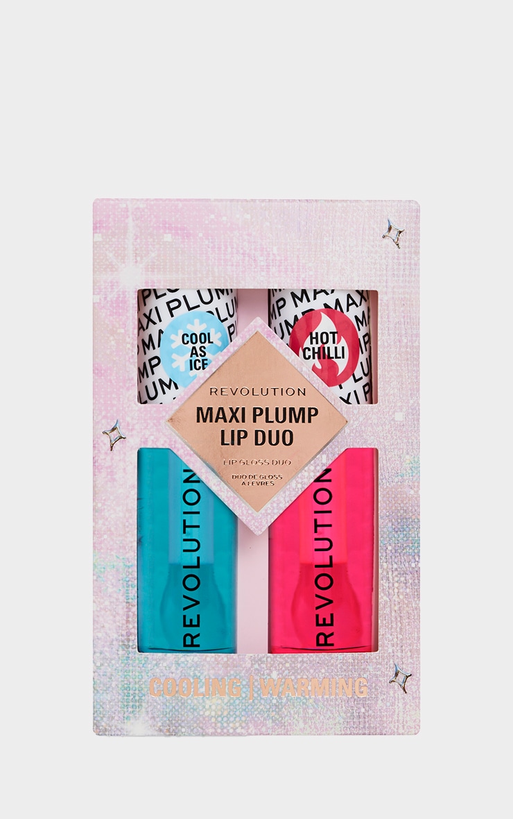 Revolution Plump Cool As Ice Hot As Chilli Lip Set | Beauty | PLT KSA
