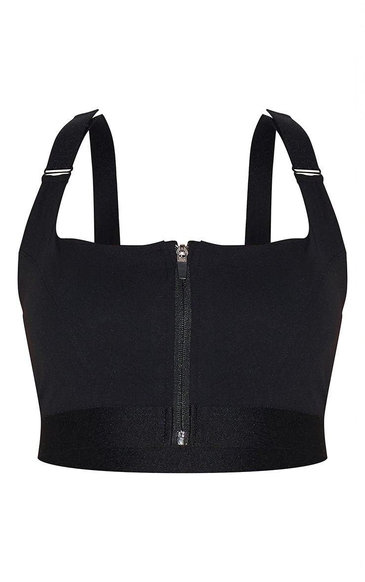 Shape Black Active Adjustable Strap Padded Bra | Shape | PLT