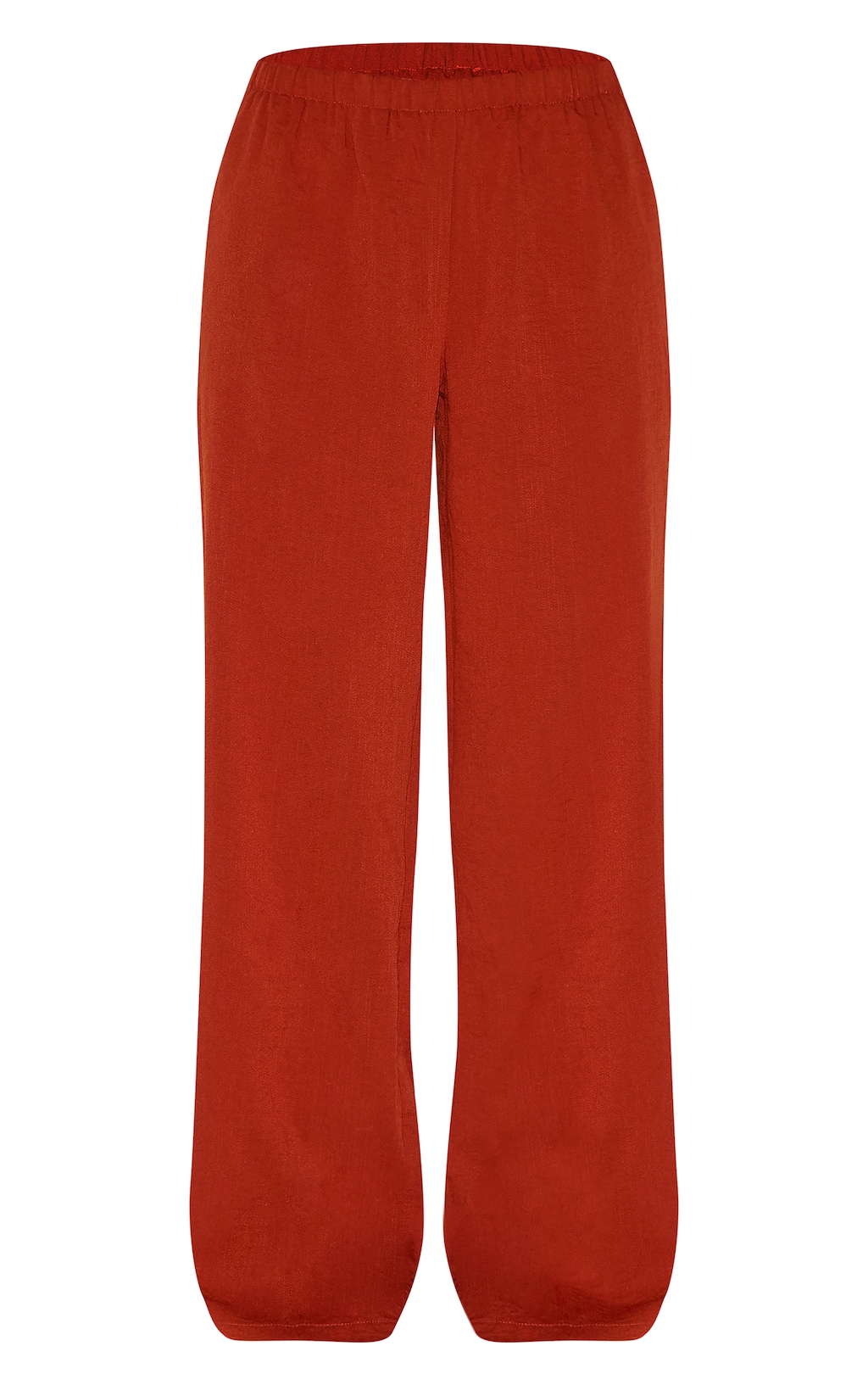 Rust Straight Leg Trousers | Co-ords | PLT
