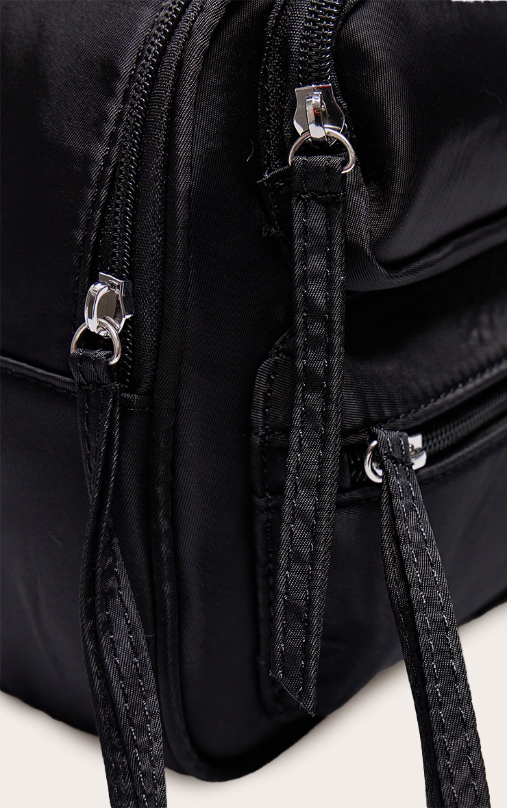 Black Nylon Pocket Mini Backpack | Accessories | PLT