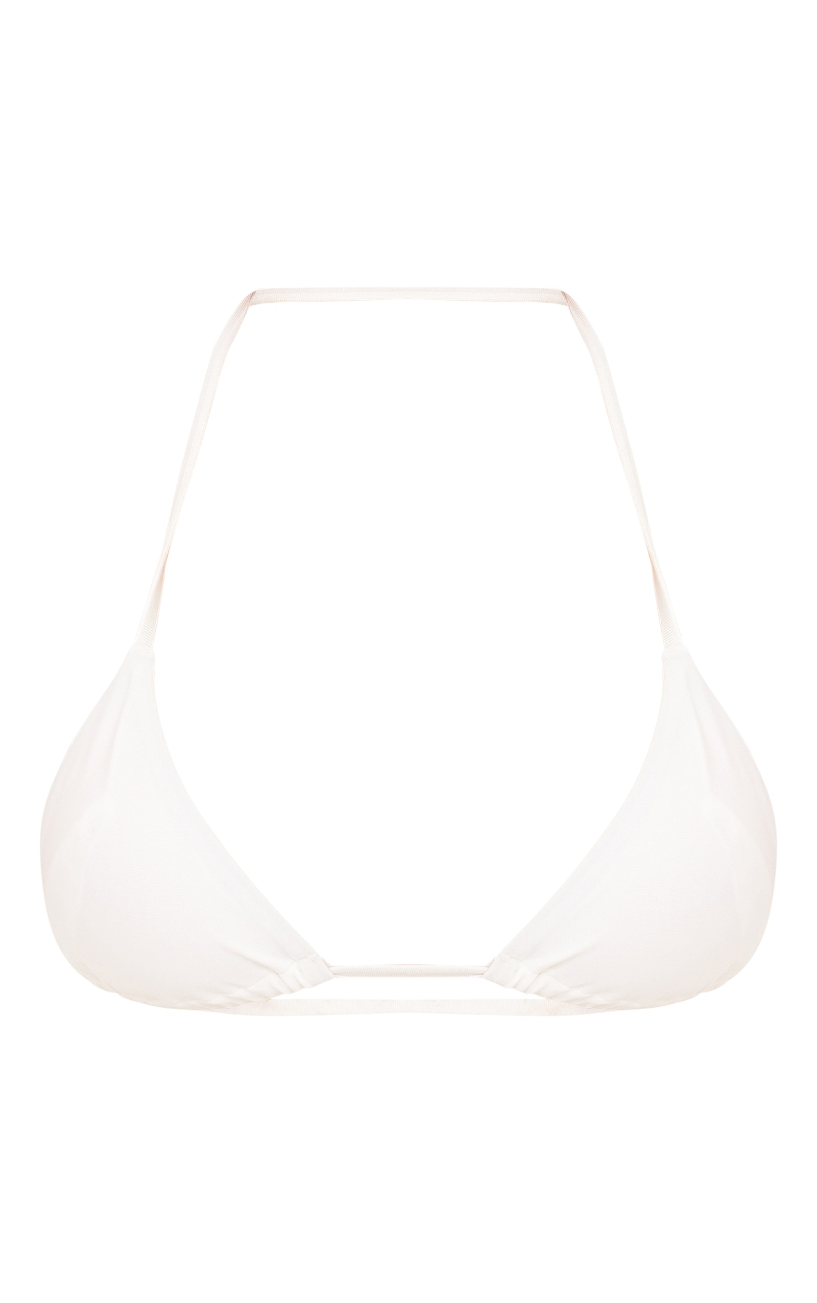 White Triangle Mix & Match Bikini Top | Swimwear | PrettyLittleThing