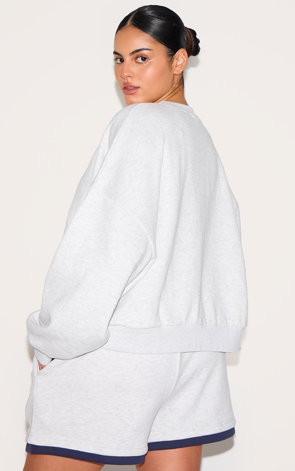 Plus Ash Grey Plt Sweatshirt | Plus Size | PLT