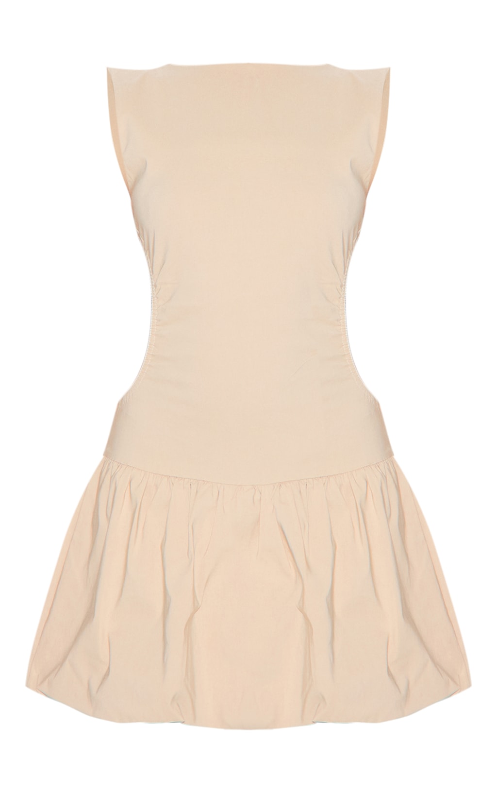 Stone Stretch Woven Cut Out Backless Shift Dress | Dresses | PLT