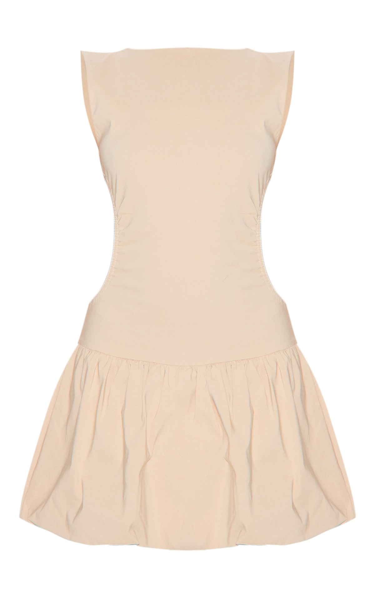 Stone Stretch Woven Cut Out Backless Shift Dress | Dresses | PLT