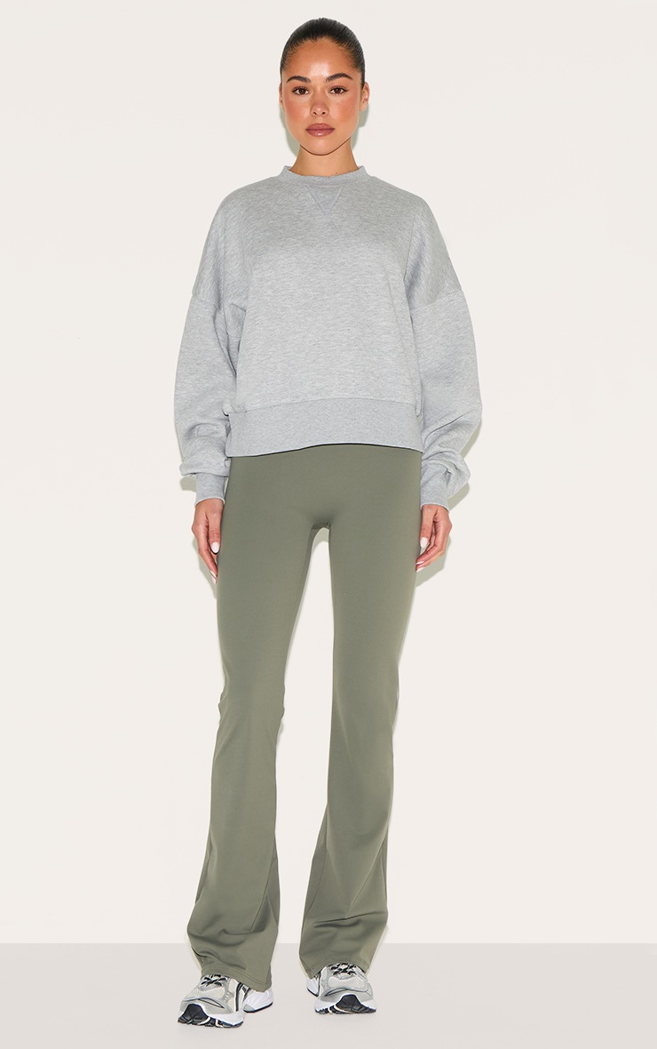 Ash Grey Boxy Basic Sweatshirt | Athleisure | PLT