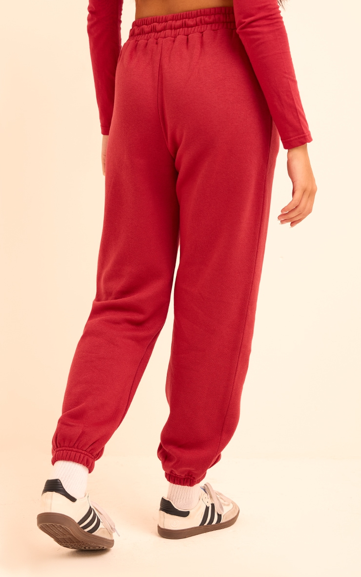 Cherry Red PLT Studio Archive Puff Drawstring Cuffed Joggers ...