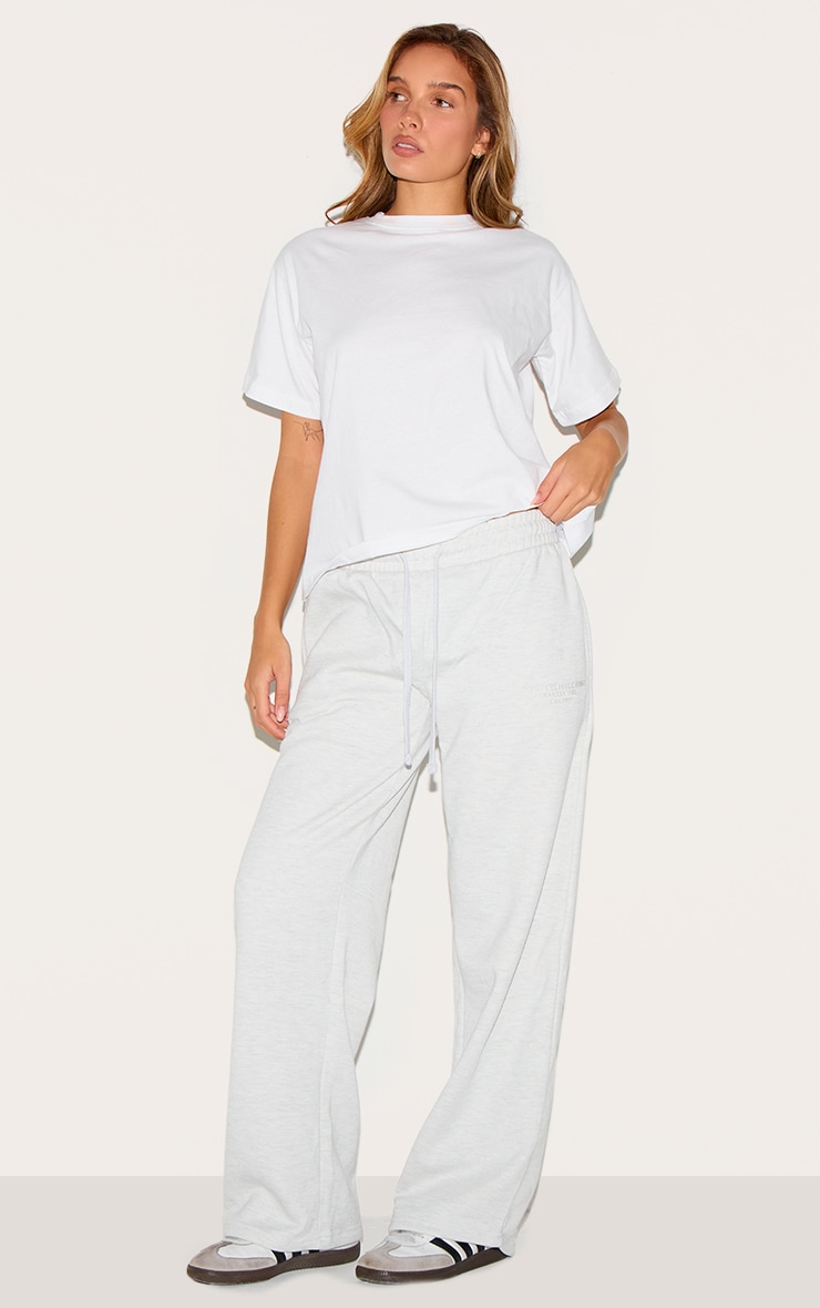 White Boxy Oversized T Shirt | Athleisure | PrettyLittleThing USA