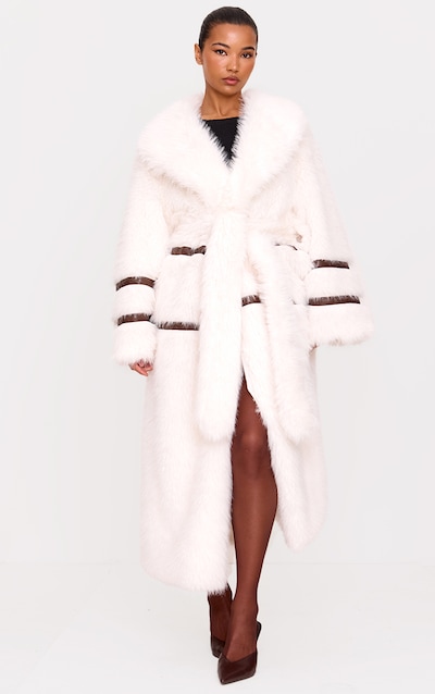 Long faux fur coats | PrettyLittleThing