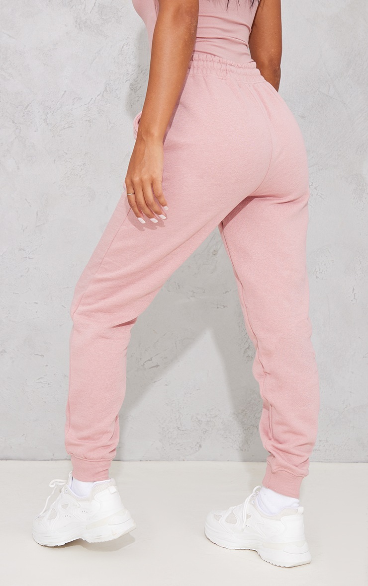 Prettylittlething Light Pink High Waisted Sweatpants ...