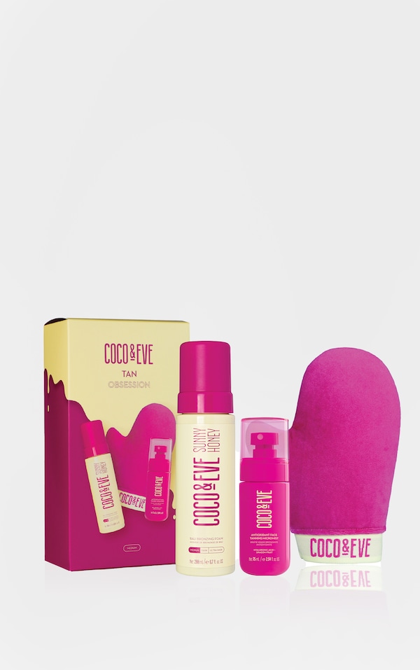Coco & Eve Sunny Honey Tan Obsession Kit (Worth £67) | Beauty | PLT