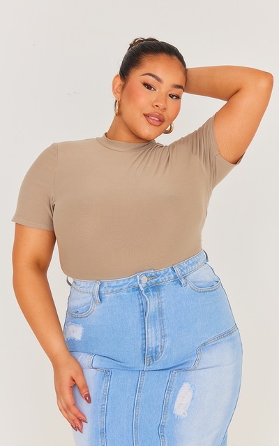 Brown Bodysuits | Chocolate Brown Bodysuits | PrettyLittleThing