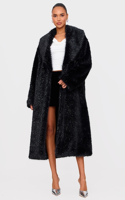 Long faux fur coats | PrettyLittleThing