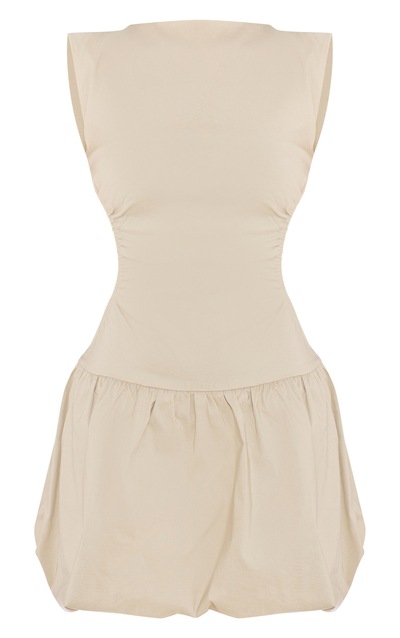 Stone Stretch Woven Cut Out Backless Shift Dress | Dresses ...