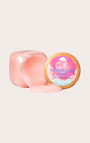Pink Tree Hut Moroccan Rose Shea Sugar Scrub 510G | Beauty | PLT