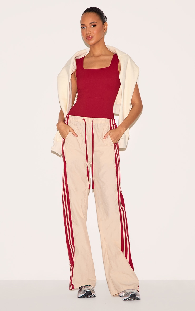 Stone Shell Contrast Side Stripe Track Pants | Bottoms ...