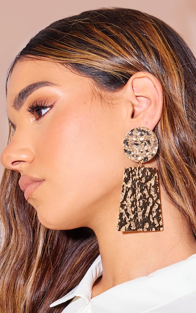 Gold earrings | PrettyLittleThing