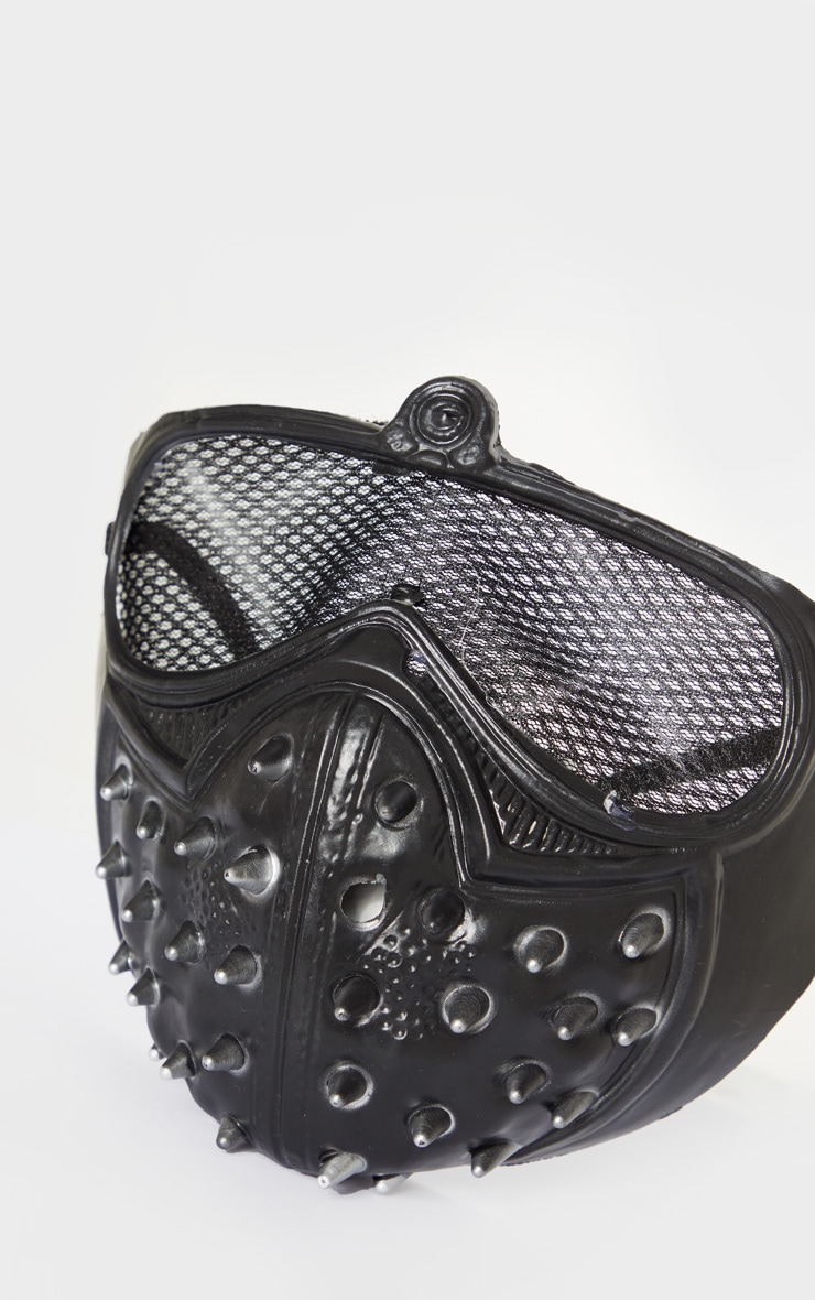 Black Studded Mask | Accessories | PrettyLittleThing