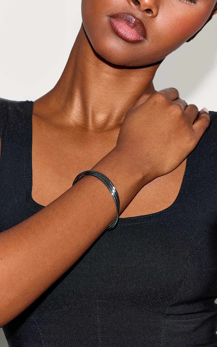 Silver Ridge Twist Bangle | Accessories | PLT