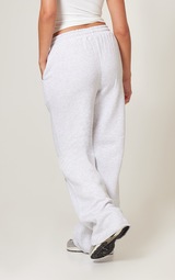 Grey Oversized Drawstring Wide Leg Track Pant | Athleisure ...