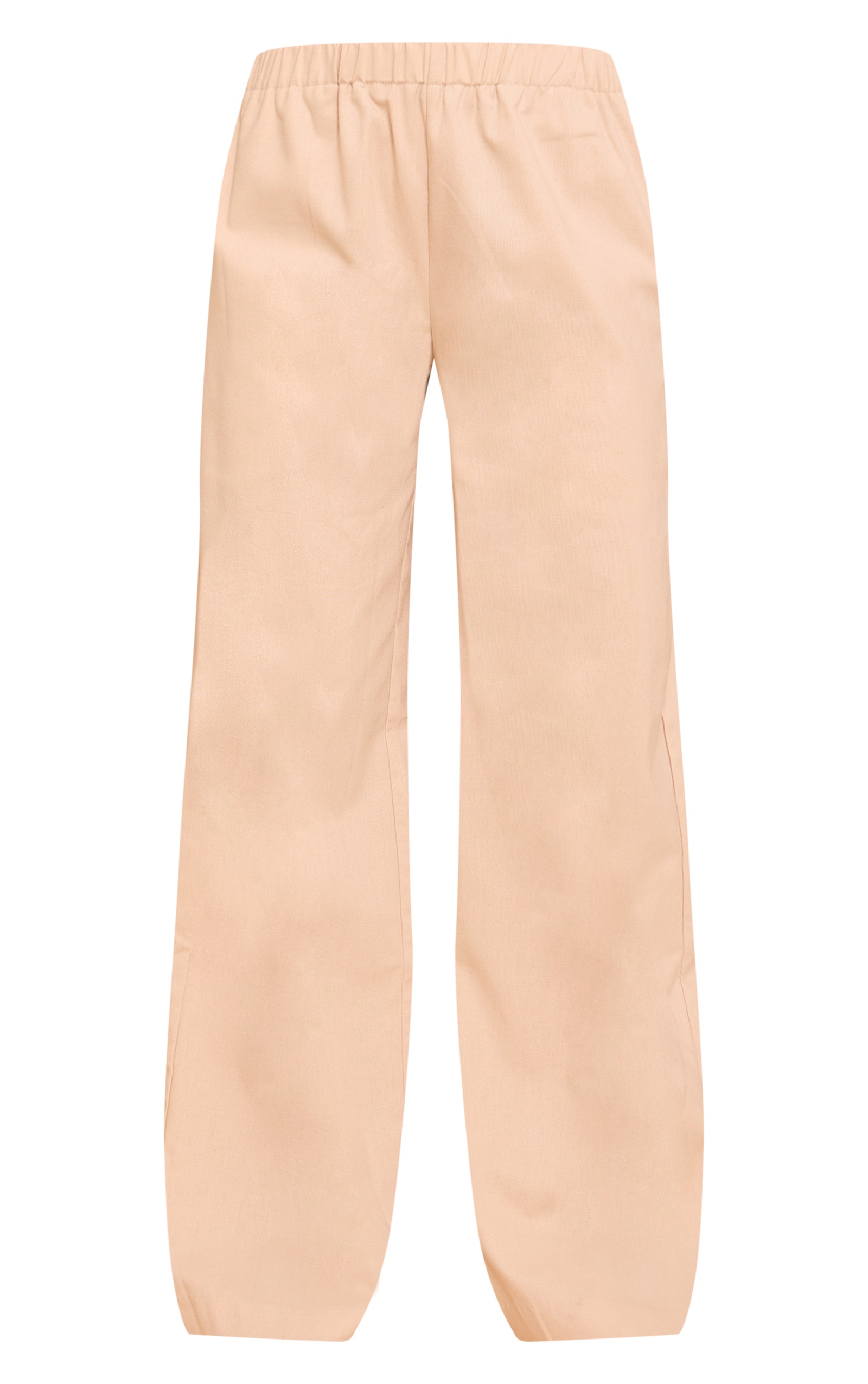 Sand Wide Leg Drawstring Trousers | Co-ords | PLT