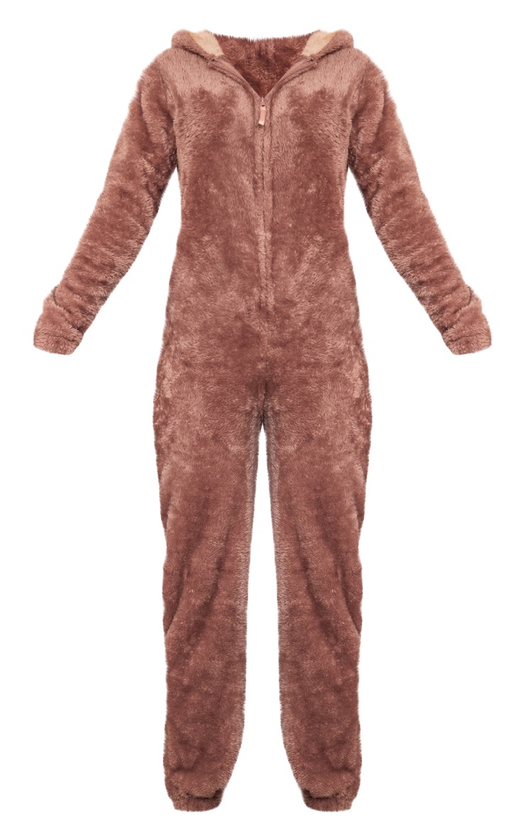 Brown Reindeer Onesie | Lingerie & Nightwear | PLT