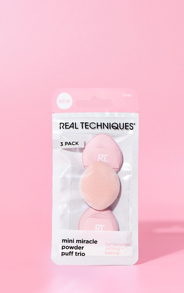 Real Techniques Mini Miracle Powder Puff Trio | Beauty ...