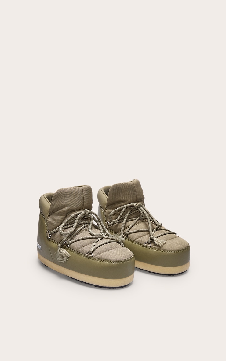 MOON BOOT Khaki Evolution Icon | Footwear | PLT