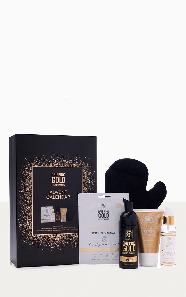 Dripping Gold 5 Days Tanning Advent Calendar (Worth £58) | Beauty | PLT