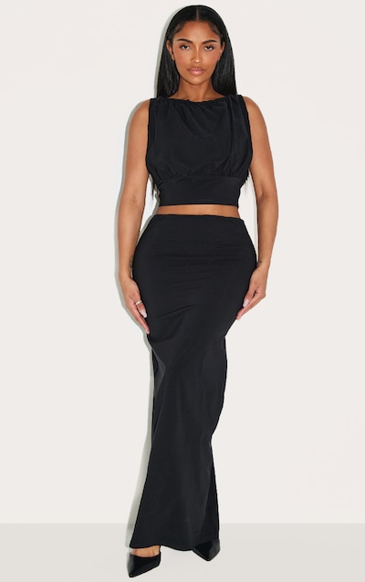 Black High Waisted Skirt | PrettyLittleThing USA