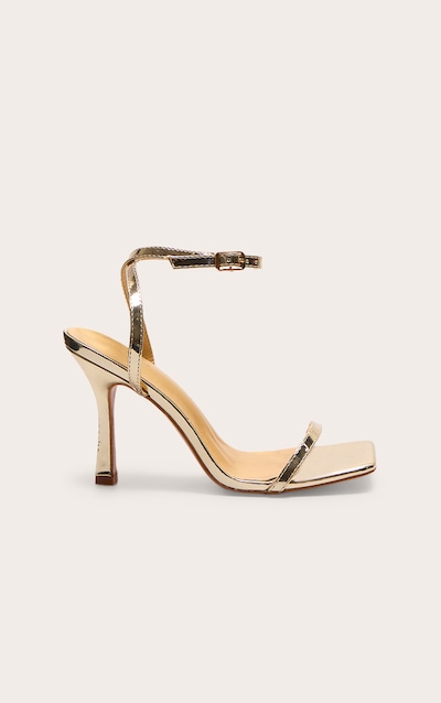 Gold Sandals | PrettyLittleThing